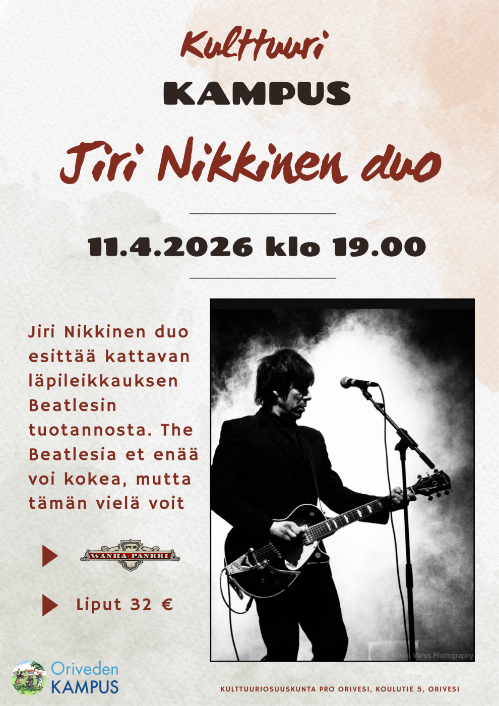 Jiri Nikkinen Duo | Oriveden KAMPUS